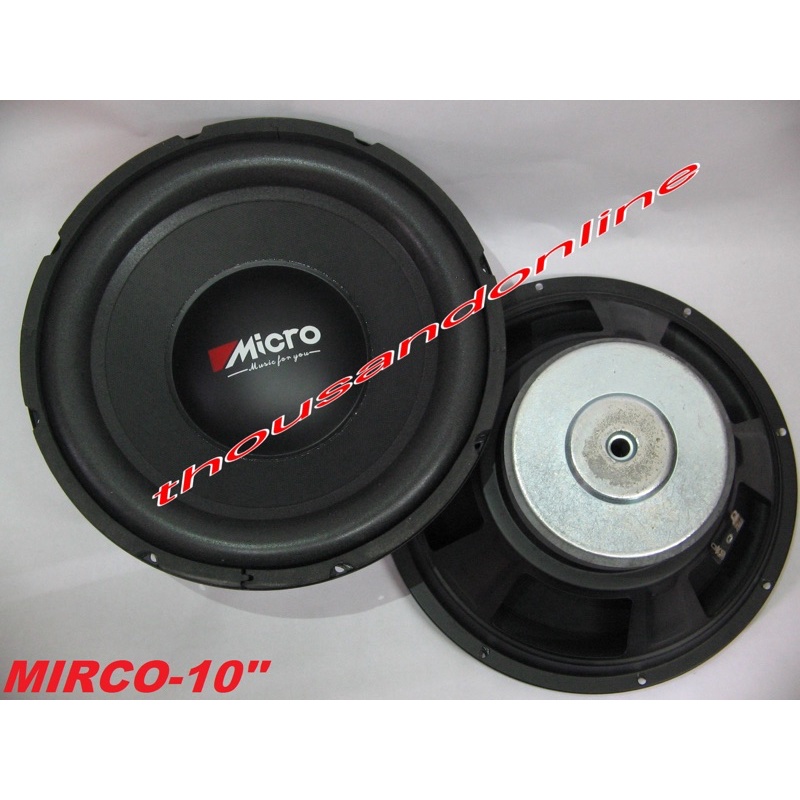 OFFER READY STOCK ON SALES 10 INCH MICRO HIGH QUALITY SUBWOOFER MAX 300 ...