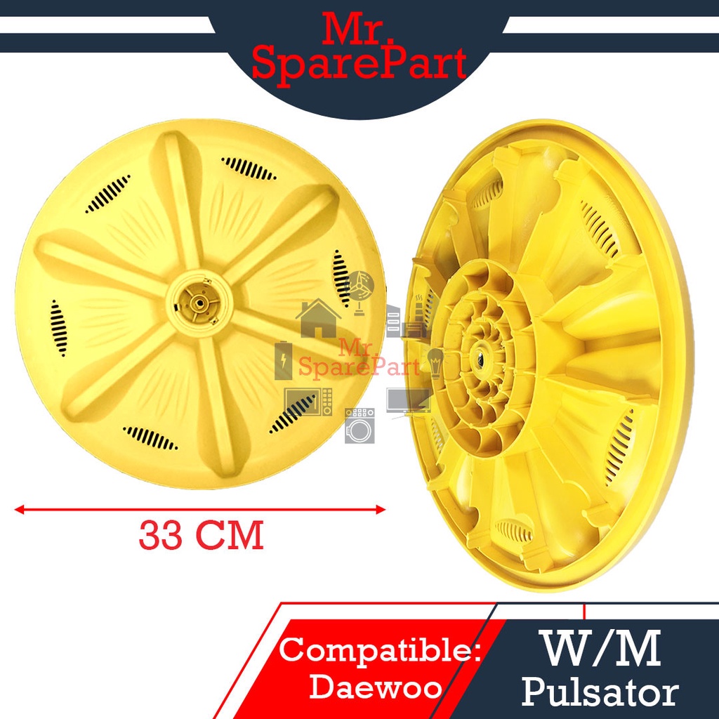 ( Compatible : DAEWOO ) Washing Machine Pulsator ( DWF-6688 ) | Shopee ...