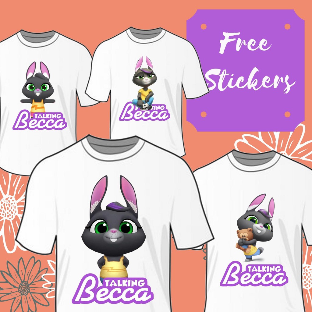 Talking Becca for Kids high quality print | Shopee Malaysia