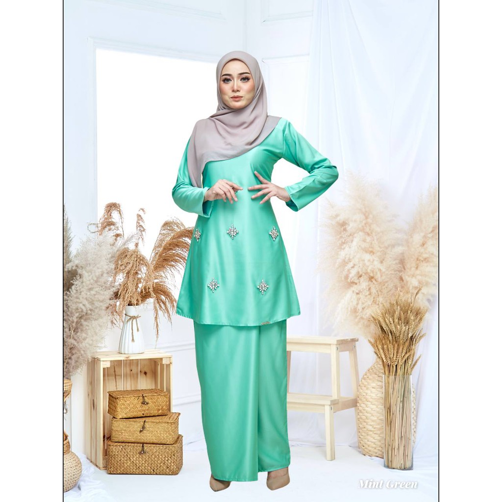 BAJU KURUNG RIAU DIAMOND PEARL SKIN BAJU NIKAH TUNANG BRIDESMAID ...