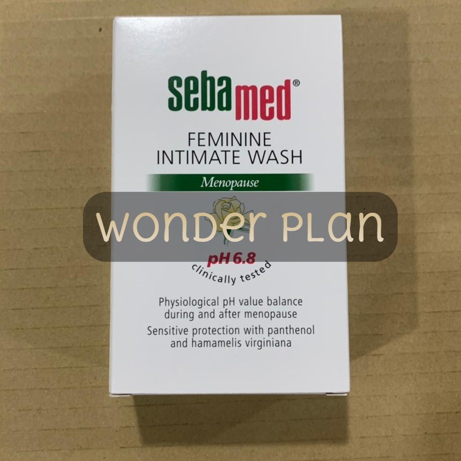 Sebamed Feminine Intimate Wash 200ml (Sensitive / Menopause) | Shopee ...