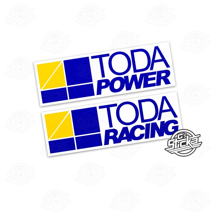 Stiker Kereta Toda Racing Toda Power Car Sticker | Shopee Malaysia