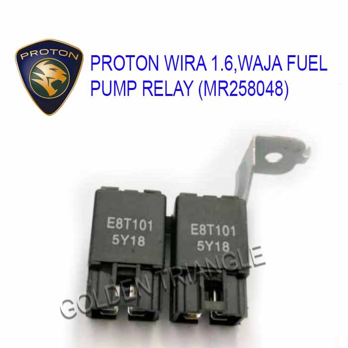100% ORIGINAL PROTON WIRA 1.6, WAJA FUEL PUMP RELAY (MR258048) [1 SET ...