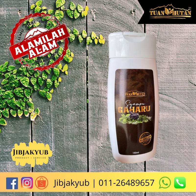 🔥TUAN HUTAN🔥 SYAMPU GAHARU | Shopee Malaysia