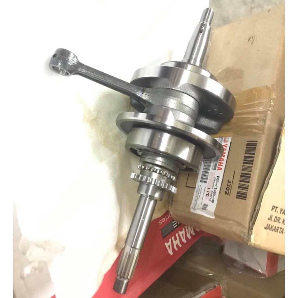 NVX NVX 155 AEROX 155 CRANKSHAFT ASSY CRANK SHAFT CRANKSHAFT (ORIGINAL100%YAMAHA) CRANK WITH CON ...