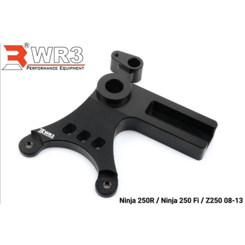 Brembo 2P rear caliper Bracket By WR3 Ninja250 Ninja250FI New Ninja 250 ...