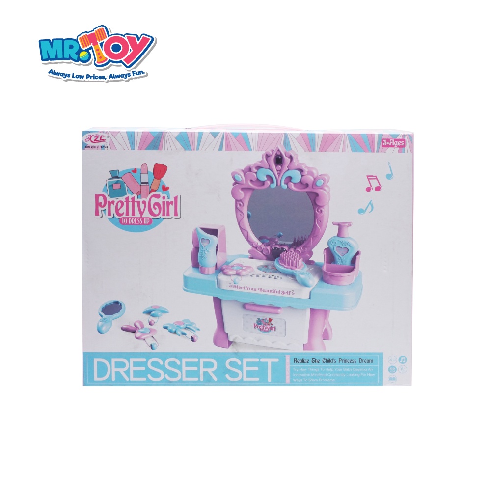 Pretty Girl Dresser Playset | Shopee Malaysia