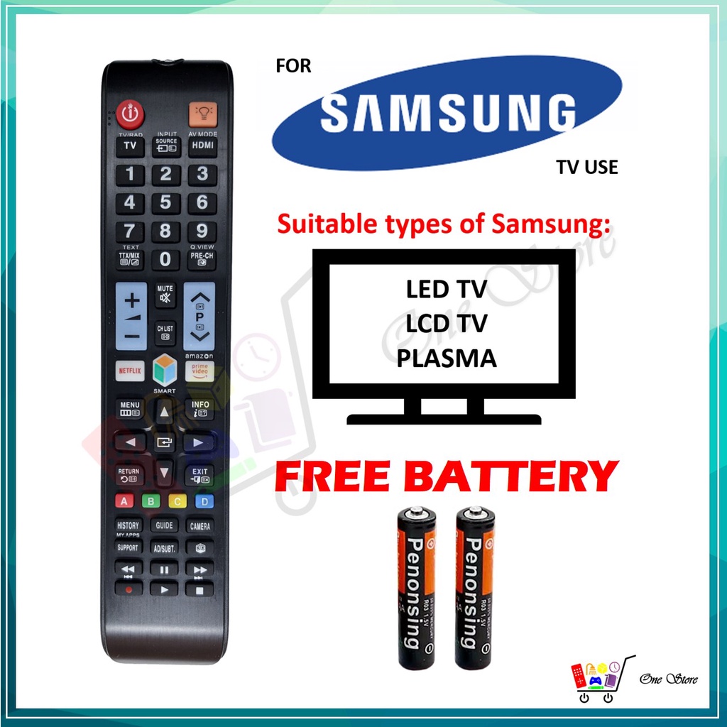 ~malaysia Stock~ Samsung Led Lcd Tv Plasma Remote Control Replacement