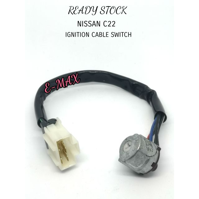 NISSAN VANETTE C22 IGNITION CABLE SWITCH 5 PIN - 48750-G5101 | Shopee ...