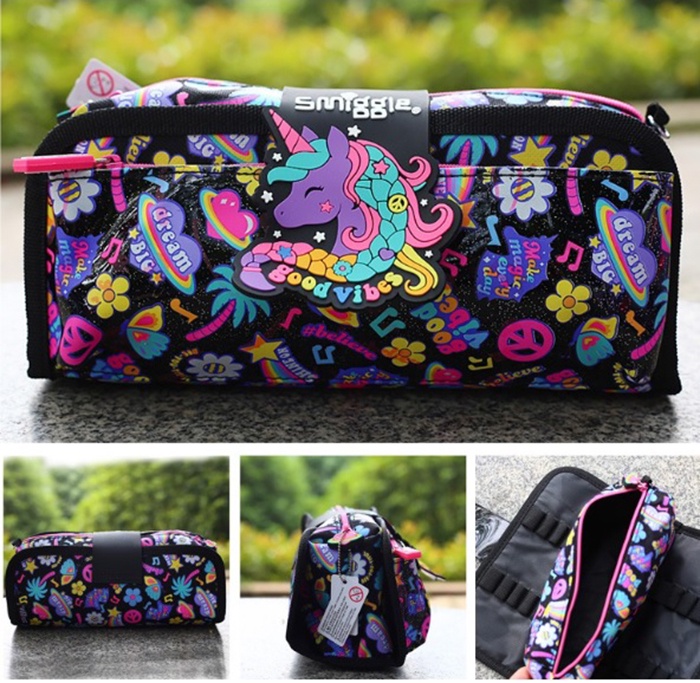 Smiggle Pencil Case Soft Oblong New Version For Kids | Shopee Malaysia