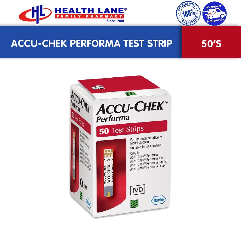Accu-Chek Performa Test Strip (50's) | Shopee Malaysia