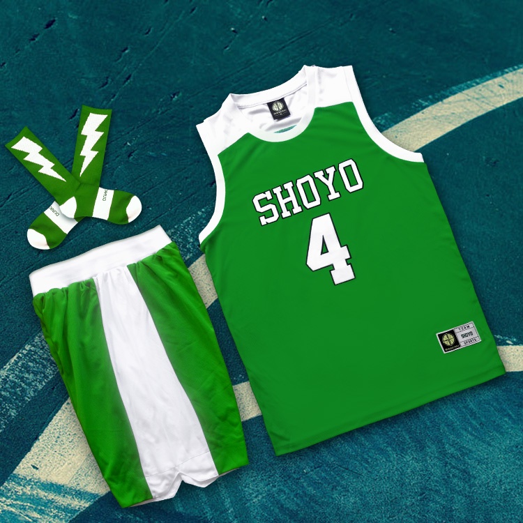 Xiangyang Team Uniform Men Women Slam Dunk Slam Dunk SD Fujima Kenji ...