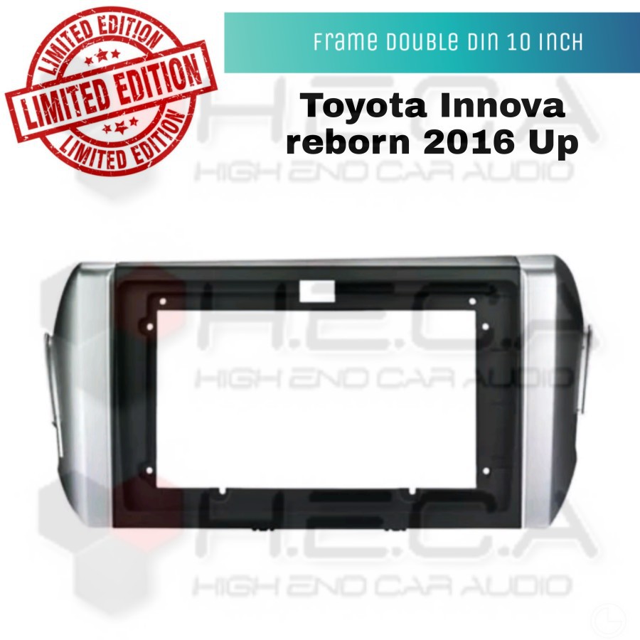 Frame 10 Inch TOYOTA INNOVA REBORN 2016 Double Din Android Head Unit ...