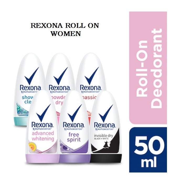 Rexona Women Deodorant Roll On 45ml | Shopee Malaysia