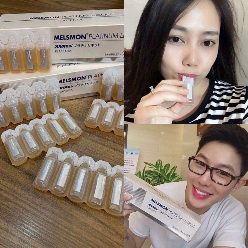 Melsmon Platinum Liquid Placenta Horse Placenta Helps To Brighten Skin ...