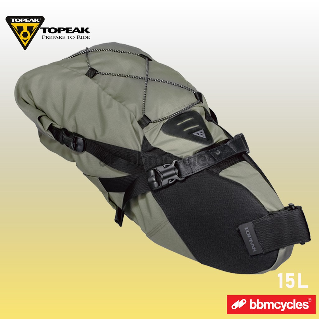 TOPEAK BACKLOADER DRY BAGS TOURING COMMUTING 6L 10L 15L BIKEPACKING BAG ...
