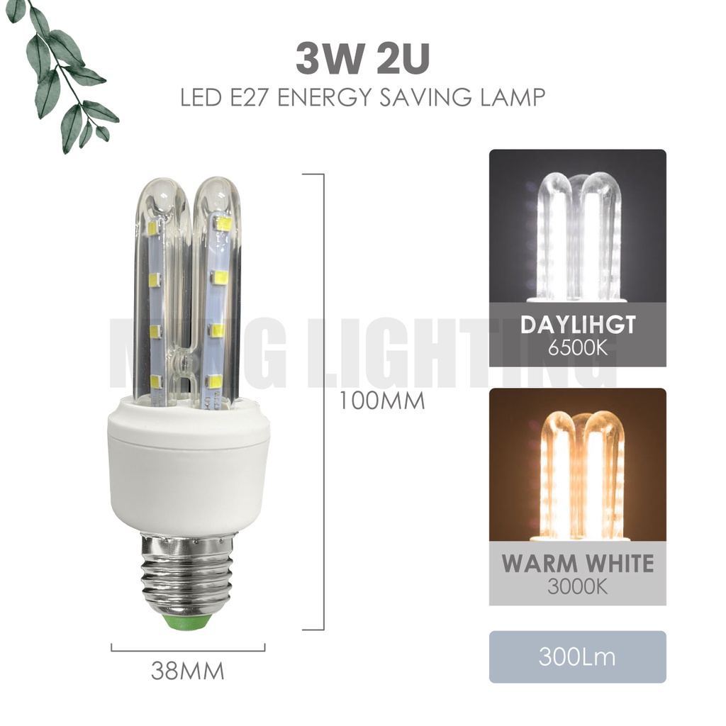 LED Stick Bulb E27 PLC 10W 15W 20W 25W Energy Saving Mentol Lampu Meja Siling Ceiling Lighting ...