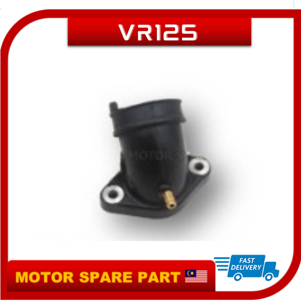 SUZUKI VR VR125 VR-125 INTAKE PIPE CARBURETOR JOINT HOSE KAKI ...