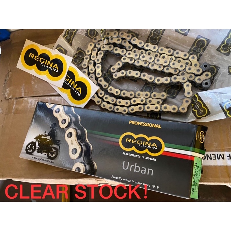 REGINA GOLD CHAIN RANTAI(MADE IN ITALY)428-124L | Shopee Malaysia