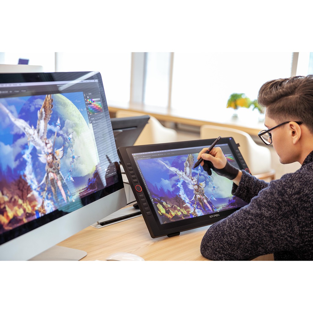 XPPen Artist 22R Pro Pen Display Graphic Display Drawing Monitor With 2 ...