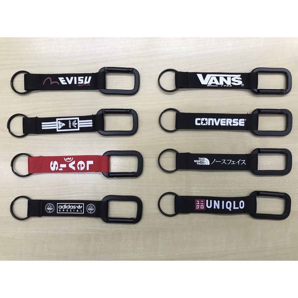 KEYCHAIN EVISU CONVERSE LEVIS ADIDAS UNIQLO VANS THE NORTH FACE ...