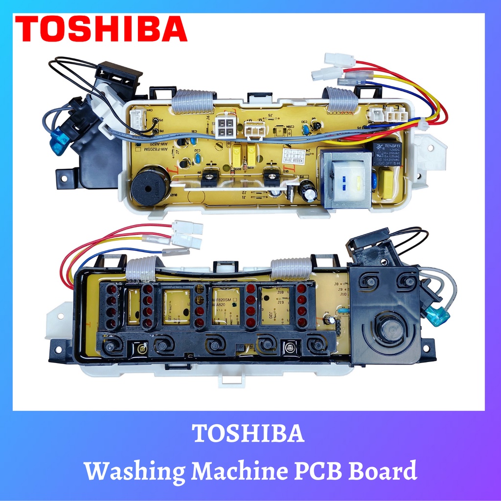TOSHIBA Washing Machine PCB Board / Papan PCB Mesin Basuh AW-A820MM ...