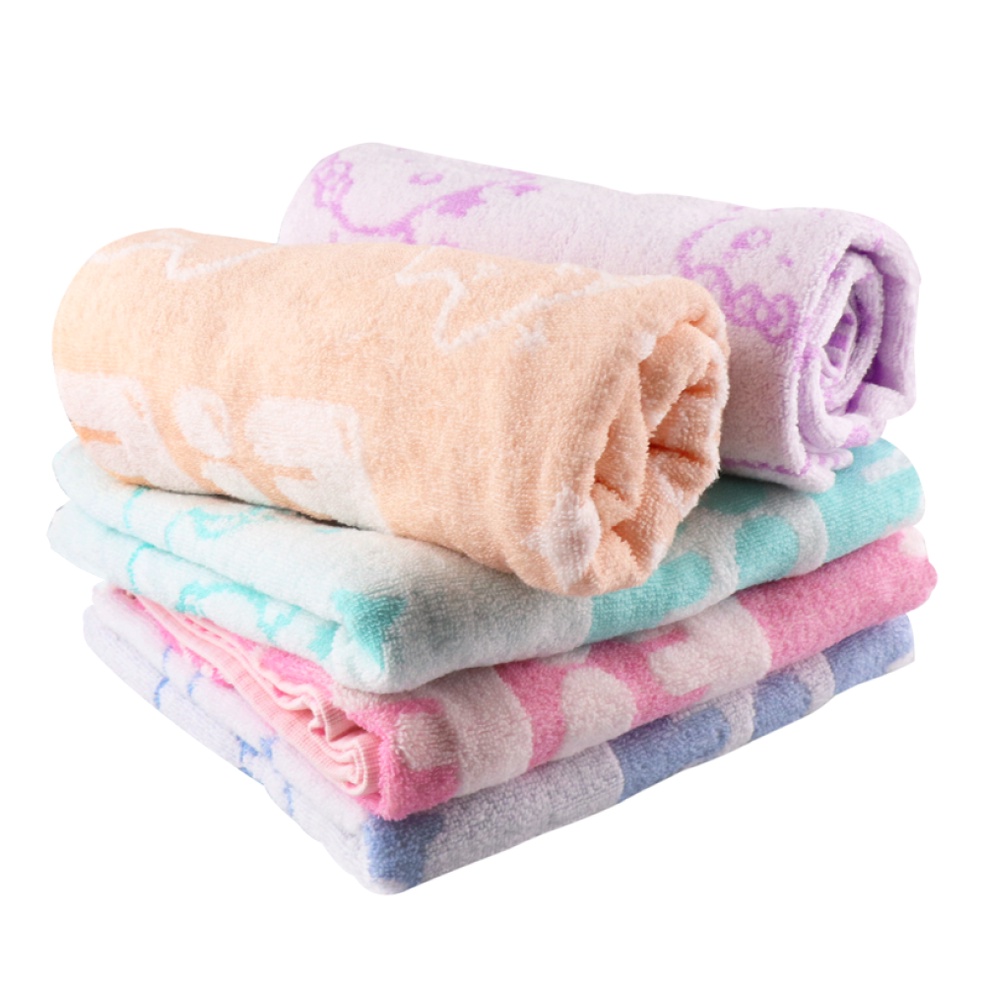 FIFFY Tuala Mandi Bayi 50 X 100cm - Reka Bentuk Rawak | Shopee Malaysia