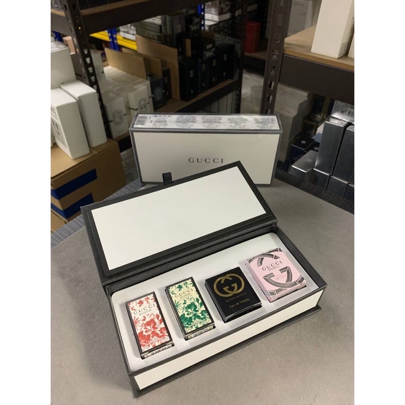 Gucci 4 in 1 (5mlX4) Mini Gift Set Eau De Parfum EDP For Women (White ...