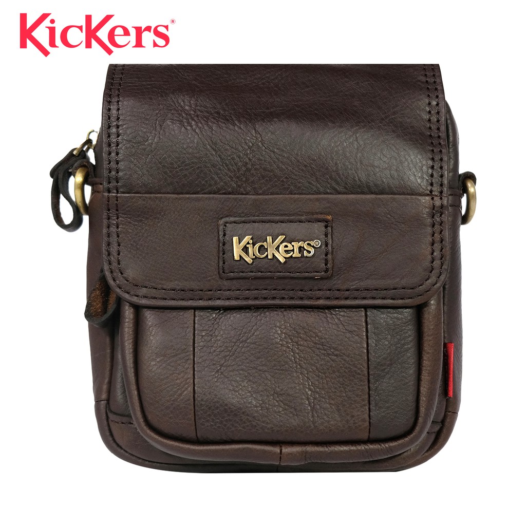 Kickers Genuine Leather 2 In 1 Sling & Waist Pouch KICS89946 | Shopee ...