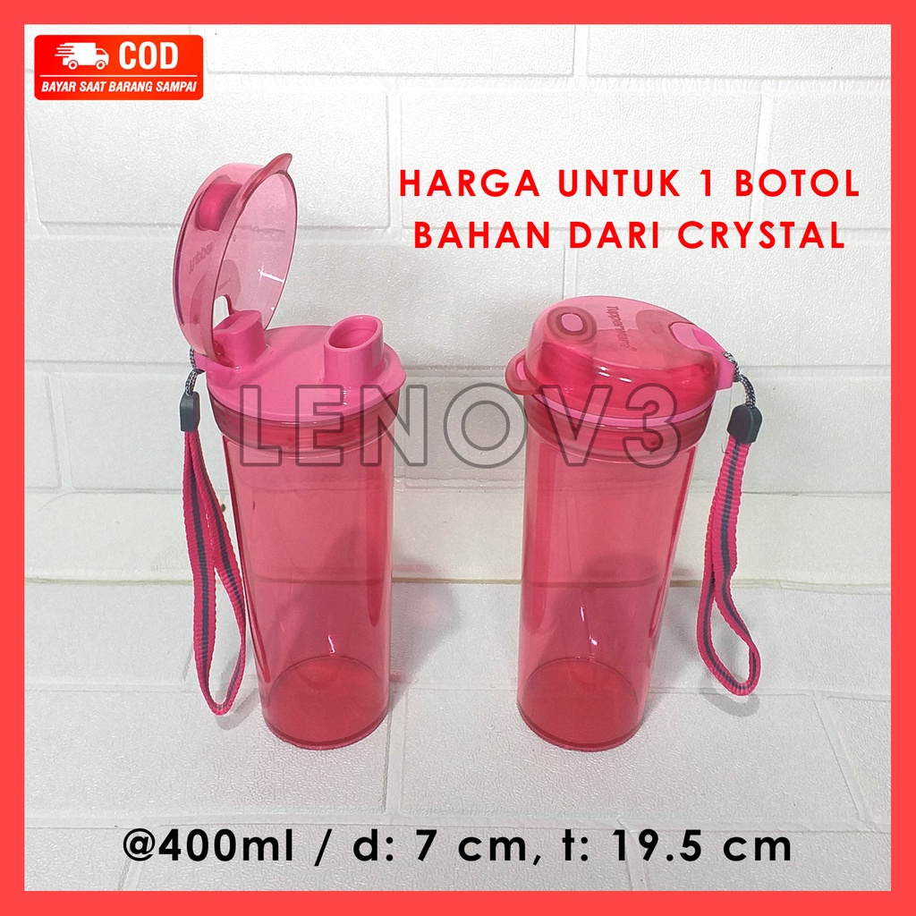 Crystal Drinking Flask 400ml Tupperware | Shopee Malaysia