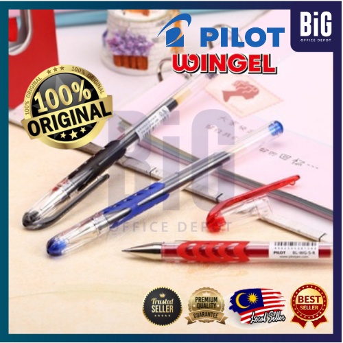 【READY STOCK】Pilot Wingel Gel Pen 0.5mm/0.7mm 12Pcs/Box 100% ORIGINAL ...