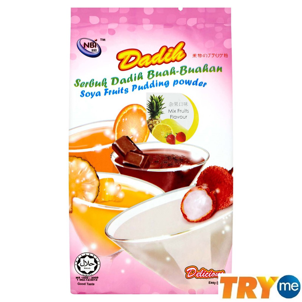 NBI Dadih Soya Fruits Pudding Powder Flavour 380g - 15 Variants ...