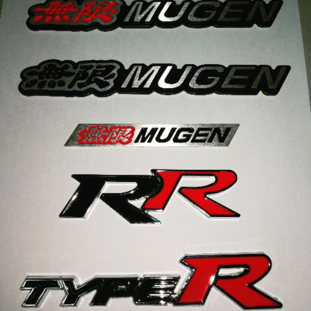 Emblem Mugen RR Type R | Shopee Malaysia