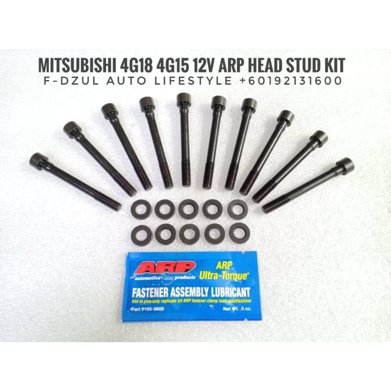 ARP Head Stud Kit Mitsubishi 4G18 4G15 12V (Custom Order) Original USA ...