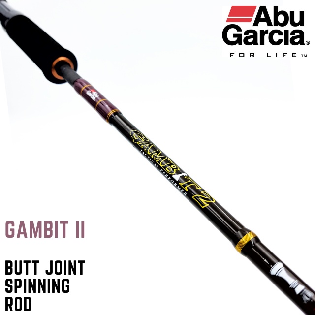 Abu Garcia Gambit 2 - Spinning Butt Joint Rod Series | Shopee Malaysia