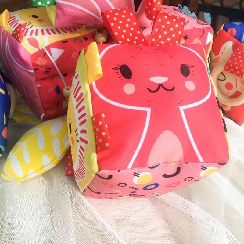 Soft FANCY CUBE FOR BABY GIRL BABY BOY / BABY PILLOW DOLL / CUBE DOLL ...