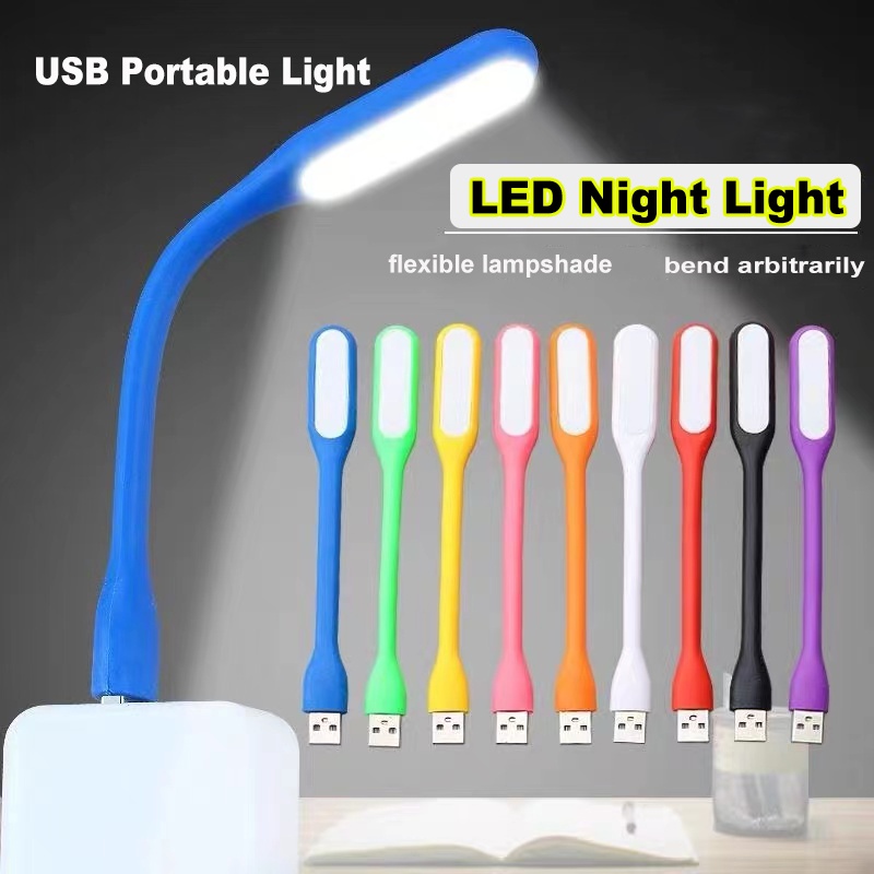 New portable mini usb night light reading eye protection energy saving ...
