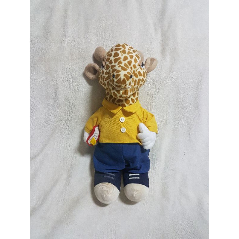 Cute Giraffe the Student Going to School Plush Soft Toy | Shopee Malaysia
