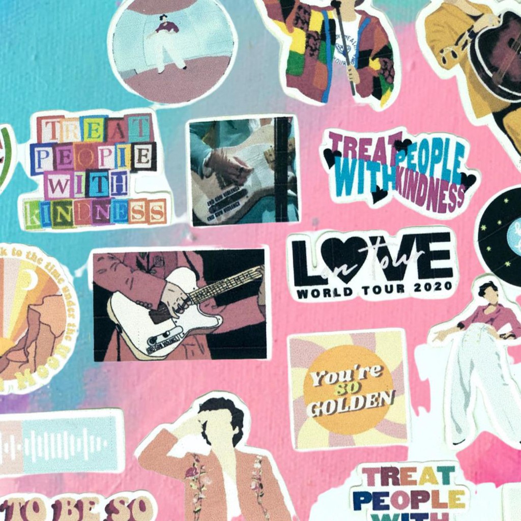 Harry Styles Sticker Pack (Content ±20pcs) | Shopee Malaysia