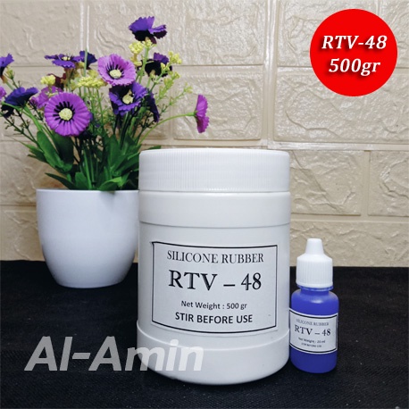Silicone Rubber RTV-48 / Silicone Rubber Molding 500gr | Shopee Malaysia