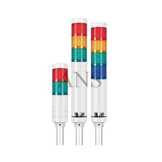 QLight STG40LF 40mm Pole Mount LED Steady/Flashing Tower Light RED ...