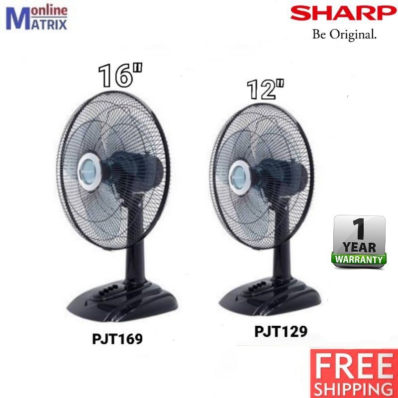SHARP TABLE FAN PJT129/PJT169 16inch | Shopee Malaysia