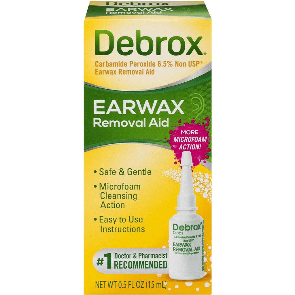 Debrox Drops Earwax Removal Aid, 0.5 fl oz | Shopee Malaysia