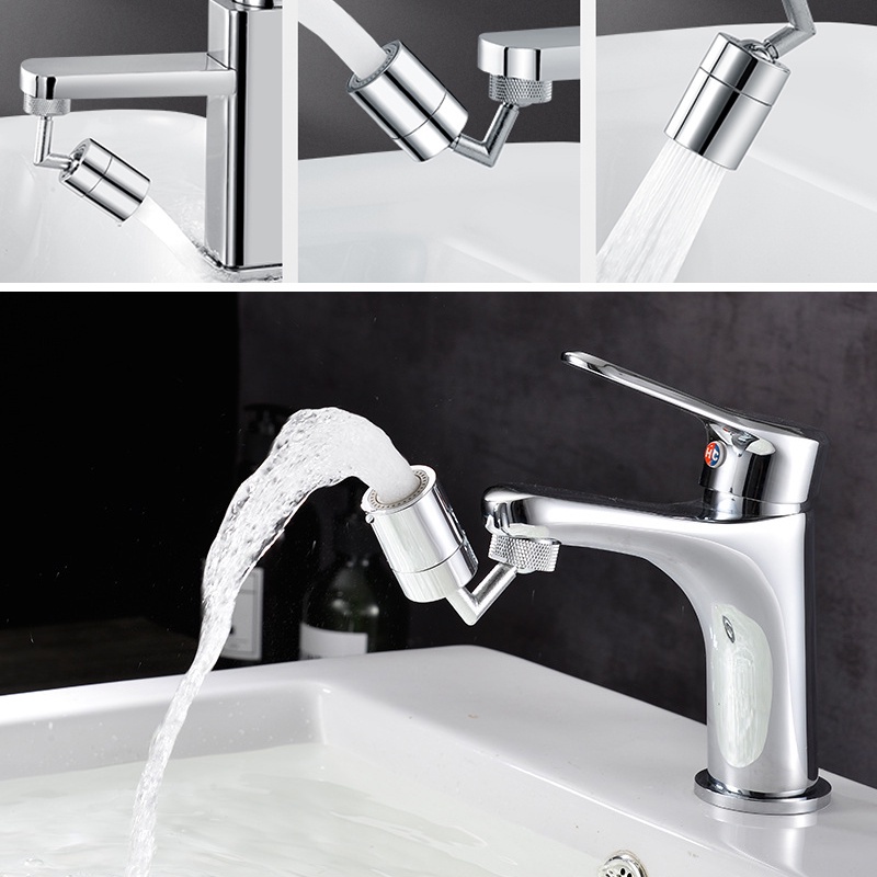 Universal Splash Filter Faucet 720° Rotate Water Outlet Faucet ...