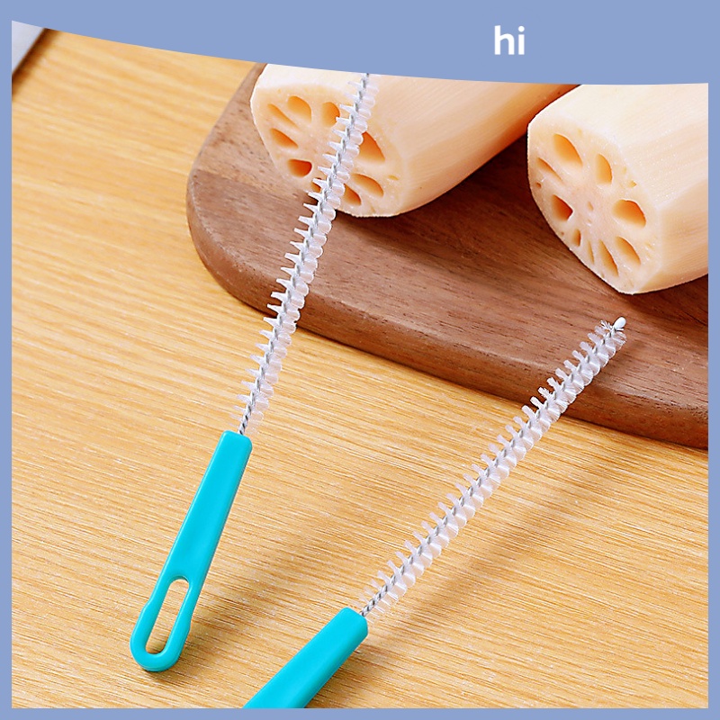 HI HOMES Washing Lotus Root Cleaning Brush Lotus Root Hole Brush ...