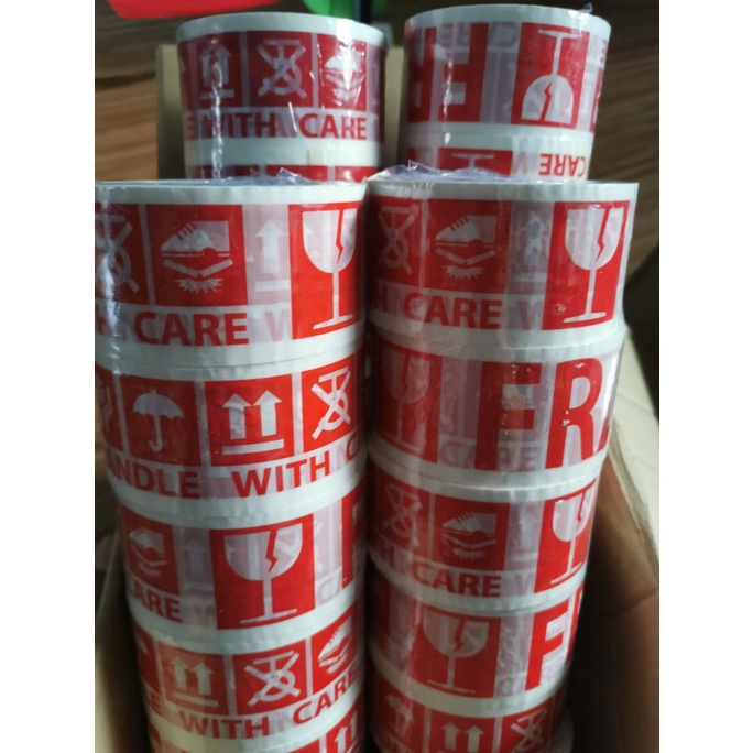 BMS FRAGILE STICKER TAPE HANDLE CARE SALOTEP 1PCS | Shopee Malaysia