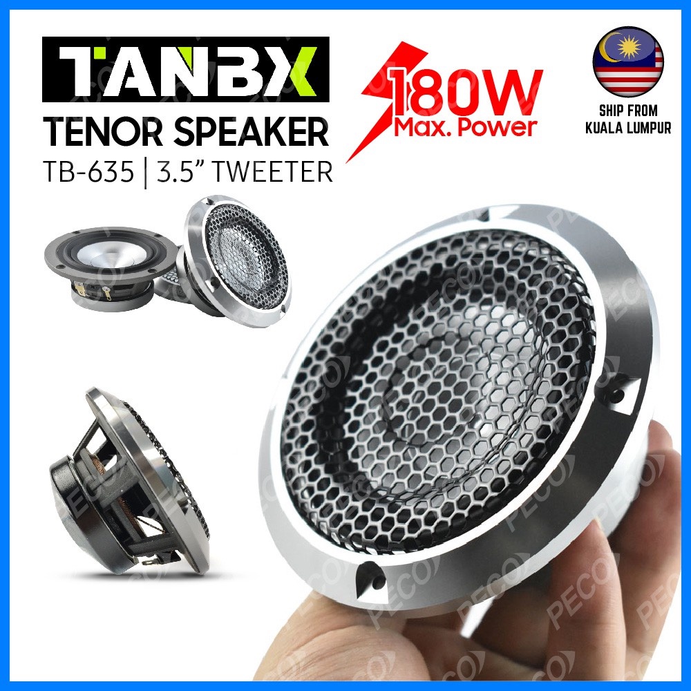TANBX 3.5” TENOR TWEETER MID RANGE WATTS CAR SPEAKER | Shopee Malaysia