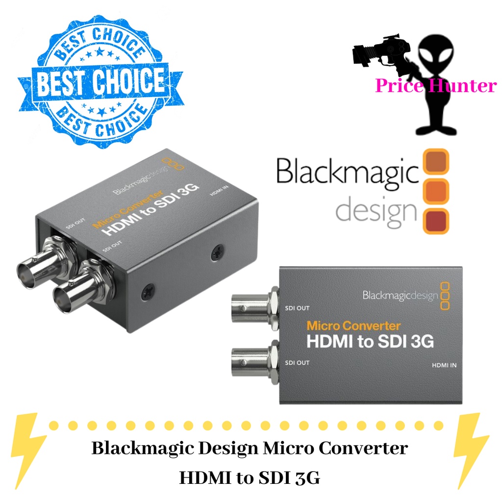 Blackmagic Design Micro Converter HDMI to SDI 3G | Shopee Malaysia