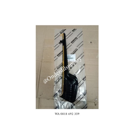 MESIN Rubber fender seal, satay grill, left engine hood end, innova ...