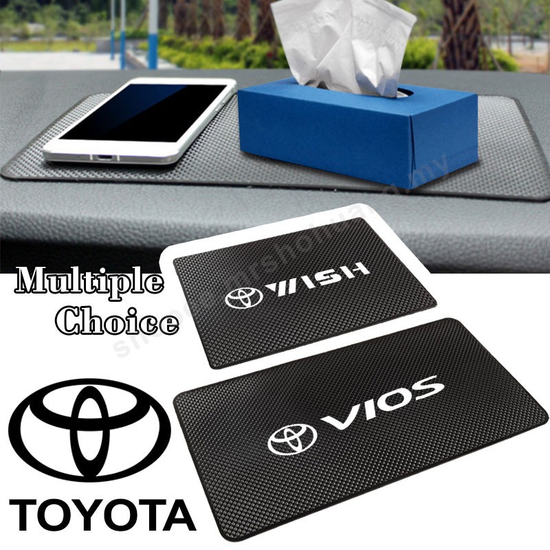 Toyota Car Anti Slip Mat Dashboard Phone Storage For Toyota Wish Vios ...